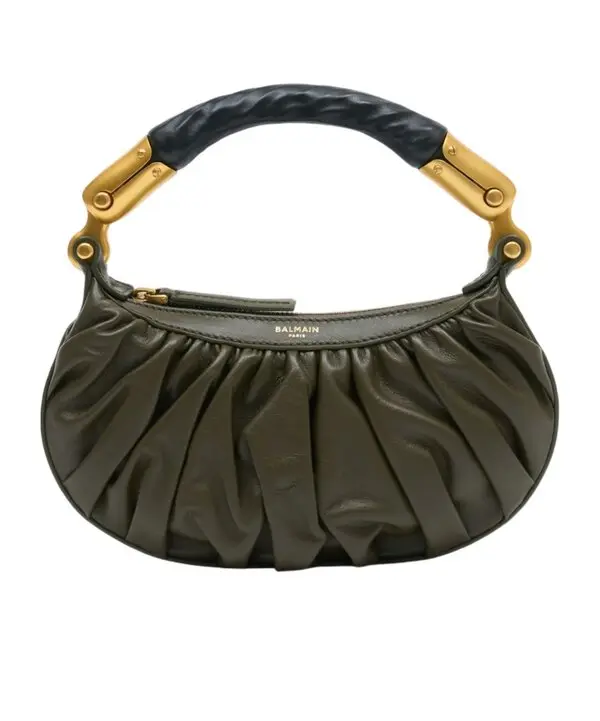 Balmain Ebene Mini Bag - Green