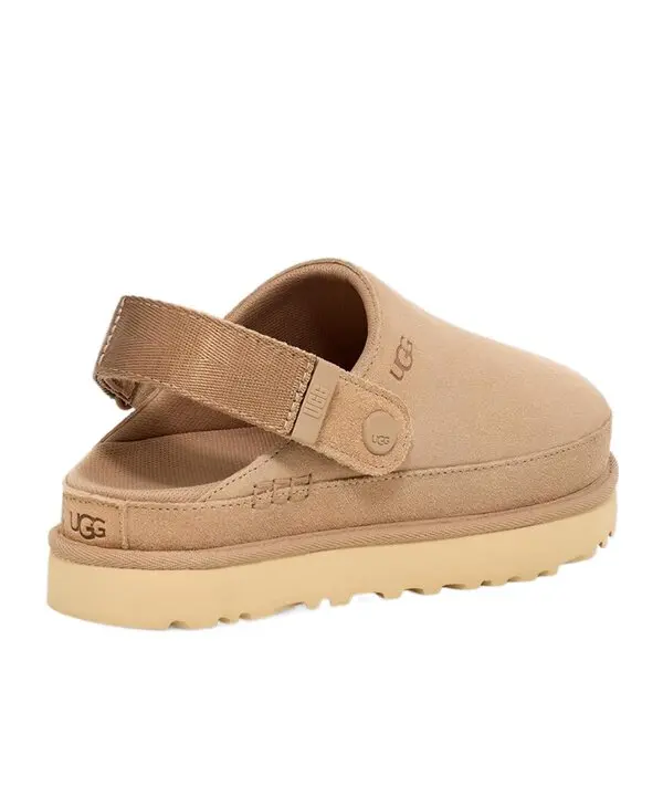 UGG Goldenstar Slip-on Clogs With Adjustable Heel Strap - Sand-colored