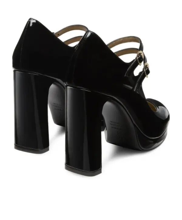 STUART WEITZMAN Babette Platform Mary Jane - Black