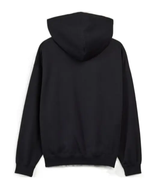 Y3 Logo Printed Zip-up Hoodie