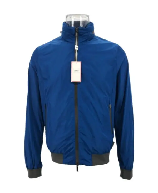 Emporio Armani Long-sleeve Zip-up Casual Jacket