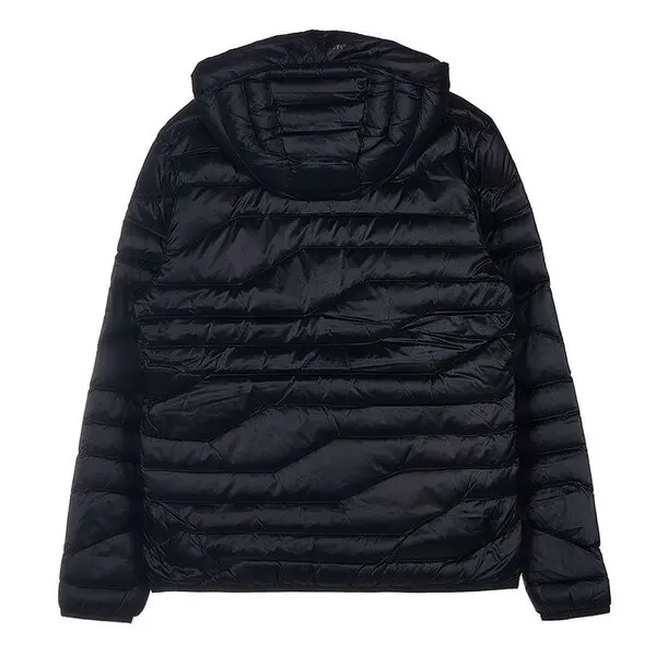J. Lindeberg Quilted Zippered Cotton Jacket With Hood