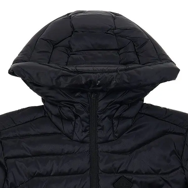 J. Lindeberg Quilted Zippered Cotton Jacket With Hood