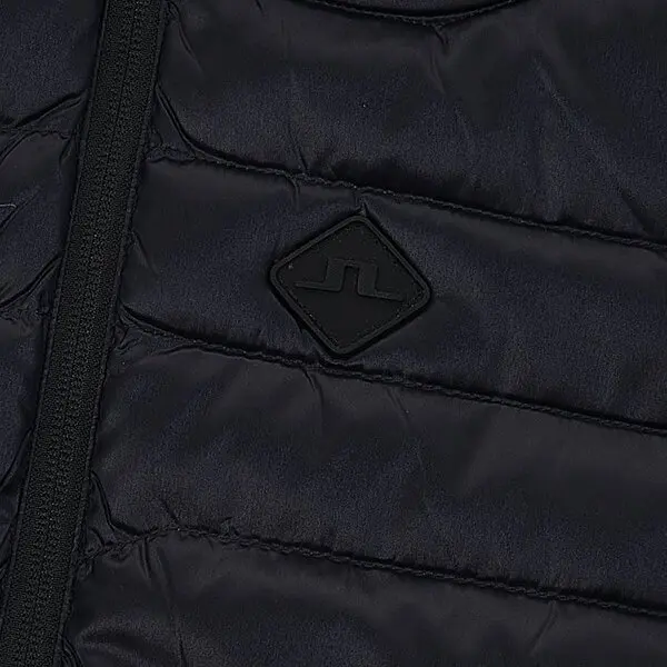 J. Lindeberg Quilted Zippered Cotton Jacket With Hood