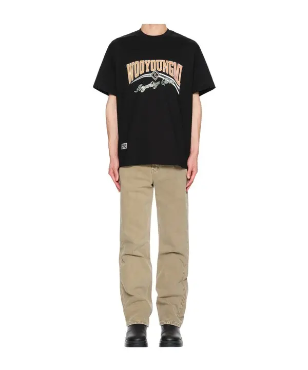 WOOYOUNGMI Logo Print T-shirt