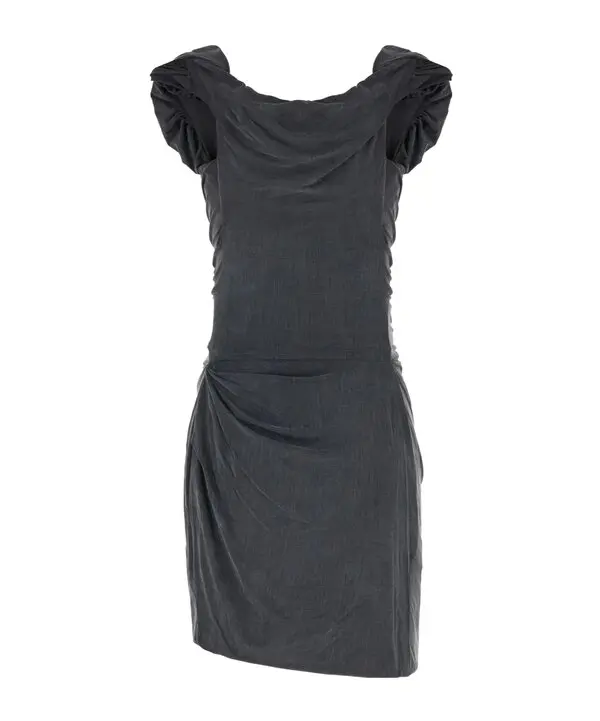 VIVIENNE WESTWOOD Mini Ginnie Amber Jersey Dress - Grey