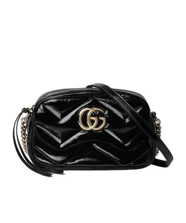 Gucci Gg Marmont Small Shoulder Bag - Black