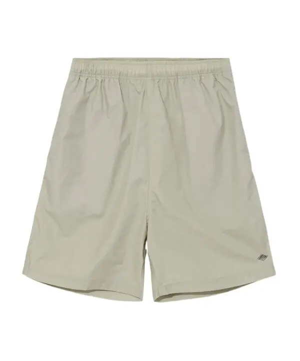 DANTON Elastic Waist Cropped Shorts - Gray