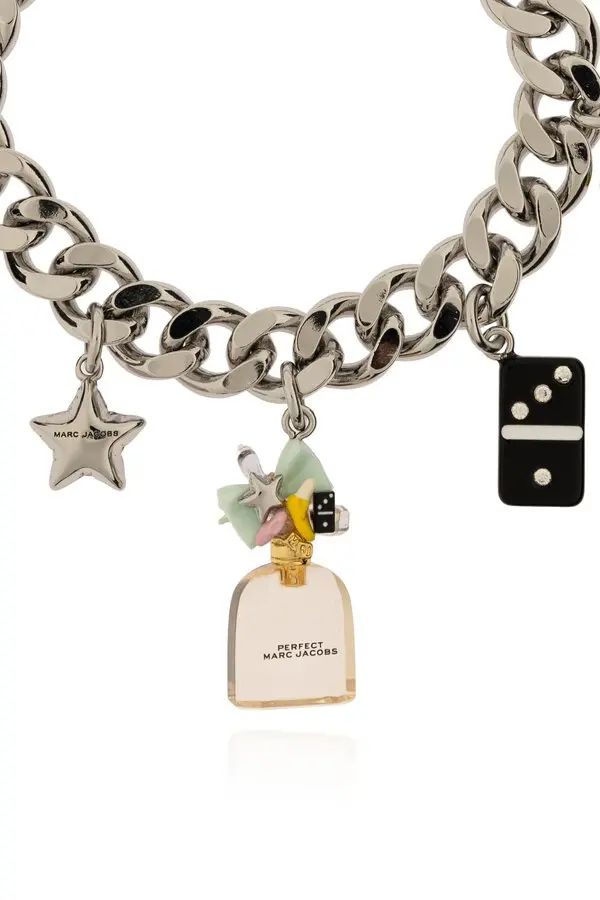 Marc Jacobs Logo Charm Bracelet