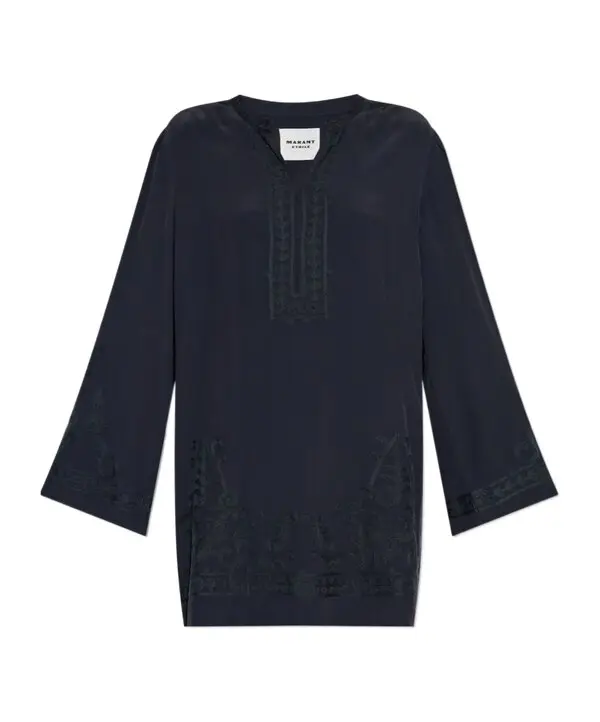 Isabel Marant Étoile Fadeli Mini Dress - Black