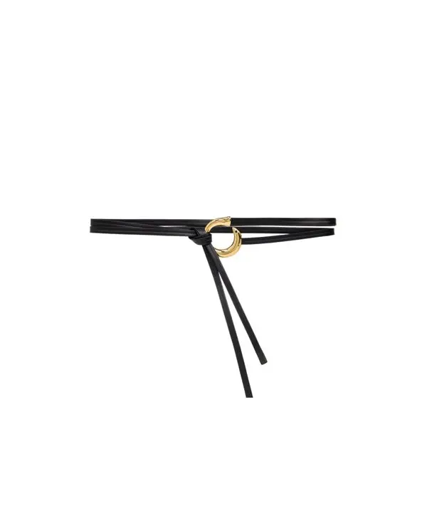 Bottega Veneta Sardine Belt - Black