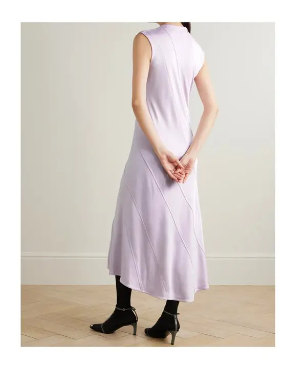 JIL SANDER Sleeveless Paneled Midi Dress