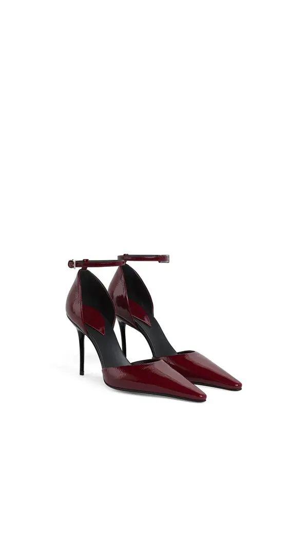 Alaïa Ankle-strap Pointed-toe Stiletto Pumps