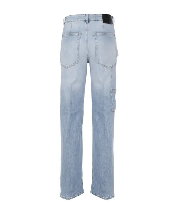 DONDUP High-rise Straight Leg Jeans