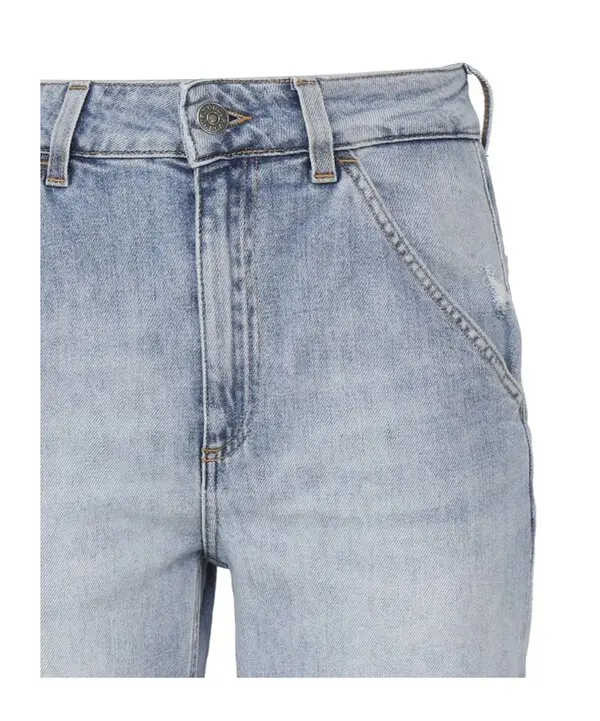 DONDUP High-rise Straight Leg Jeans