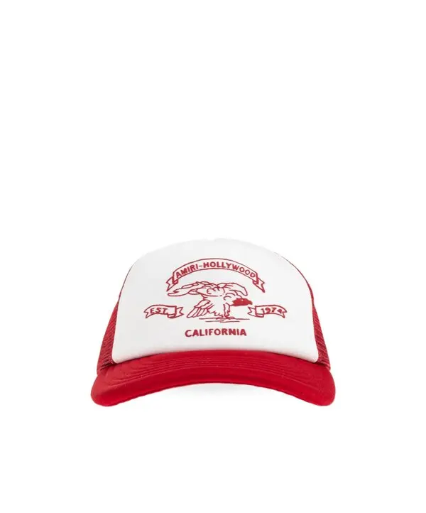 Amiri Mesh-panelled Baseball Cap - White