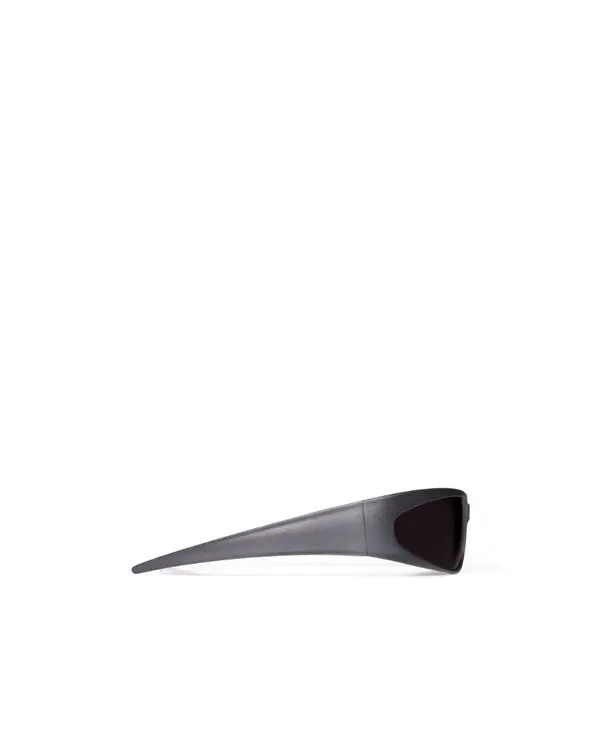 Balenciaga Wrap-around Frame Sunglasses - Black