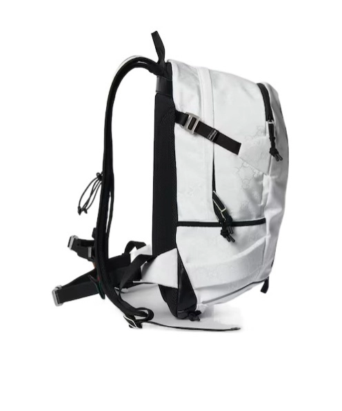 Gucci Monogram Zipped Backpack