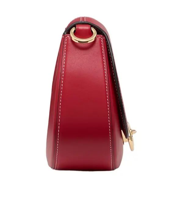 Valentino Garavani Vlogo Signature Foldover Small Shoulder Bag - Red