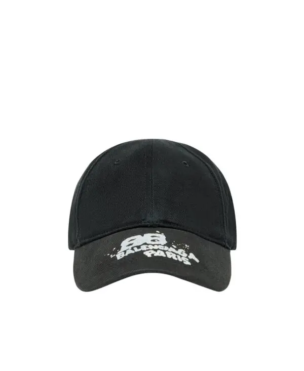 Balenciaga Baseball Cap - Black