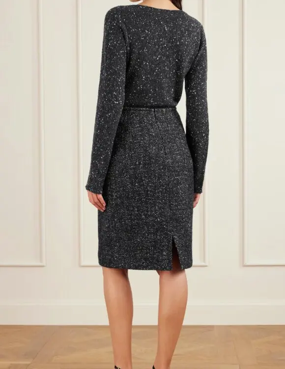 THE ROW Pencil Skirt With Back Slit