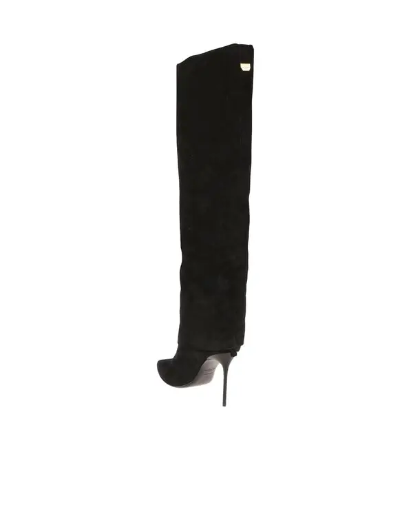 Balmain Ariel Suede Slip-on Boots