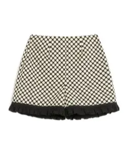 Valentino Garavani Polka Dots Print Poplin Shorts - Multicolor