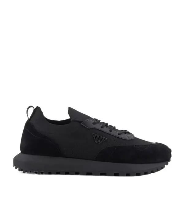 Emporio Armani Logo Patch Sneakers
