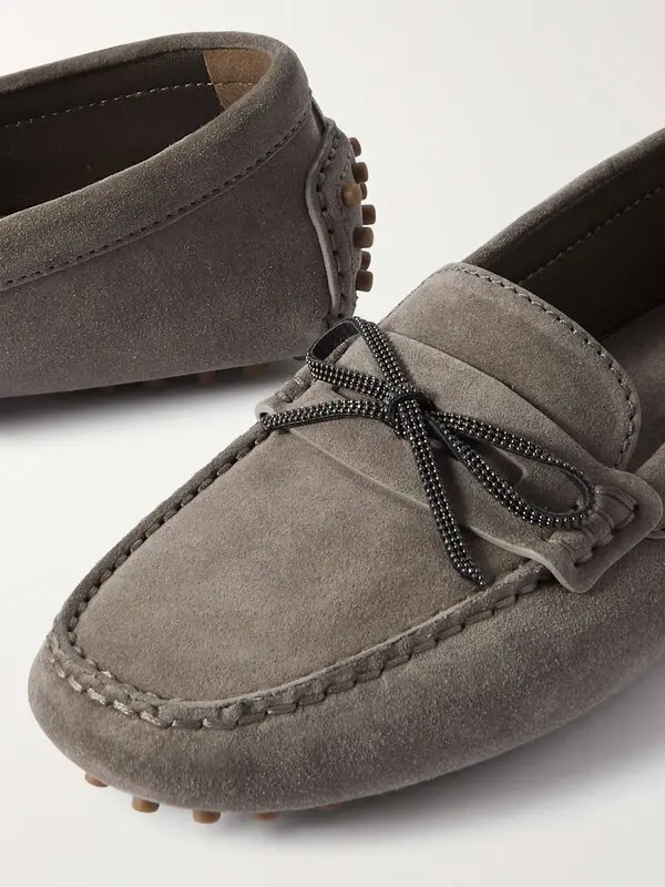 Brunello Cucinelli Embellished Loafers