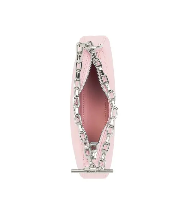 Alexander McQueen Leather Shoulder Bag With Chain Strap