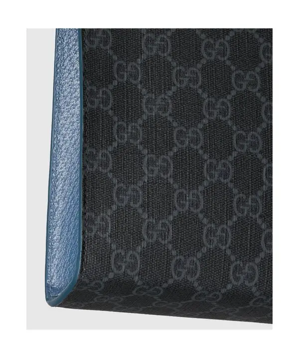 Gucci Monogrammed Clutch Bag With Detachable Wrist Strap