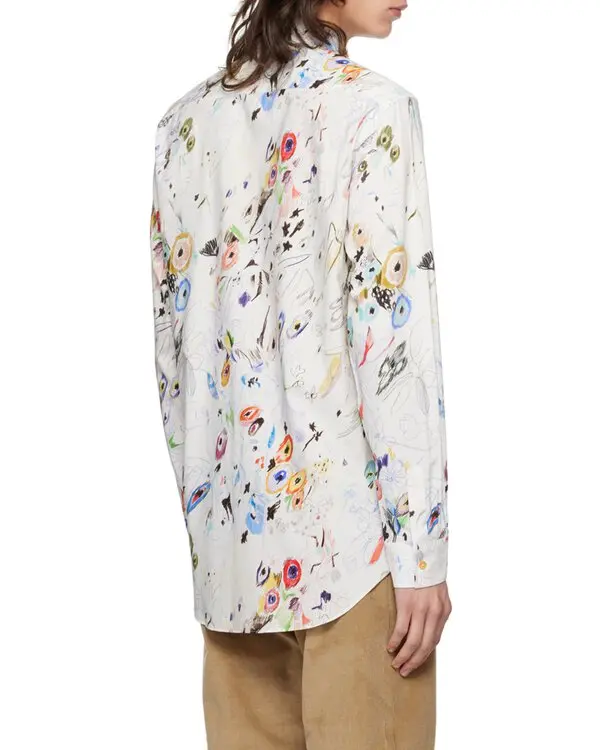 Paul Smith Abstract Graphic Printed Shirt