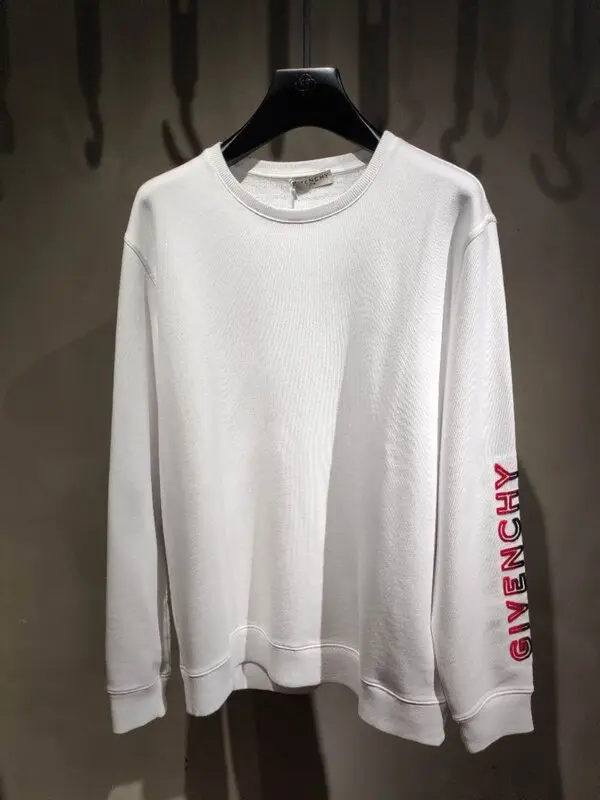 Givenchy Logo Sleeve Crewneck Sweater