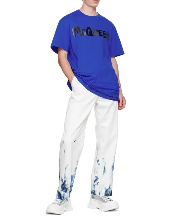 Alexander McQueen Logo Printed Crewneck T-shirt