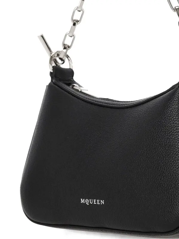 Alexander McQueen Logo Printed Shoulder Bag