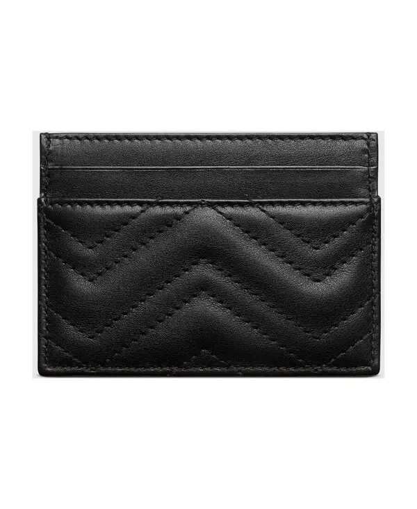 Gucci Gg Marmont Card Case - Black