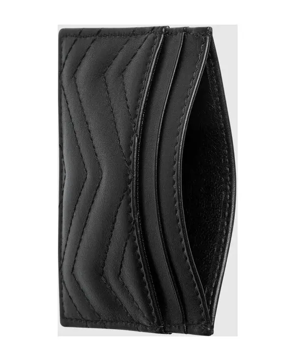 Gucci Gg Marmont Card Case - Black