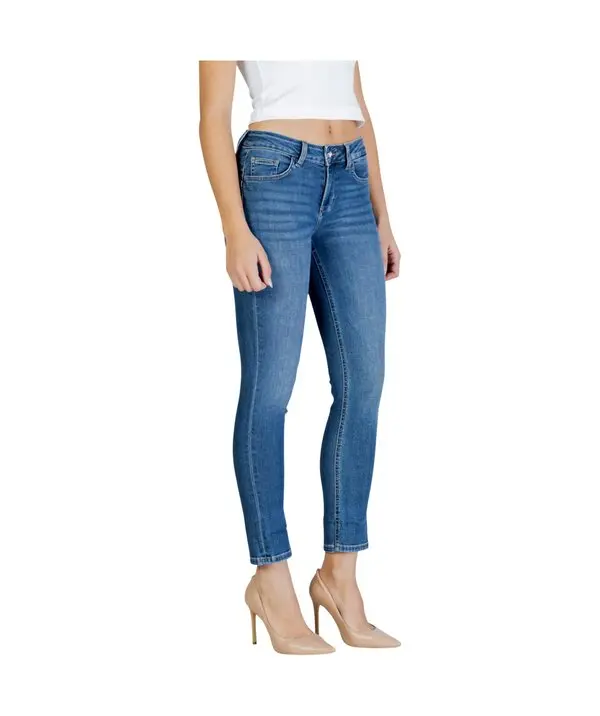Liu Jo Monroe Rhinestone Cuff Jeans