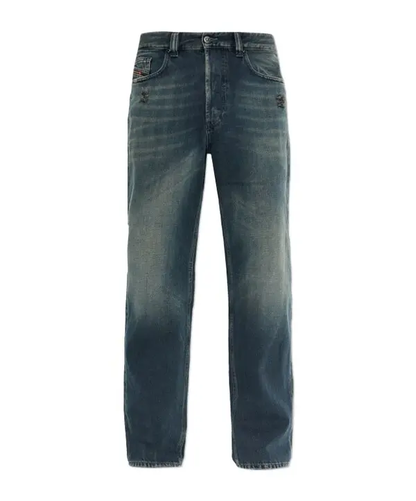 DIESEL® D-macs Distressed Jeans - Blue