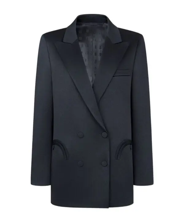 BLAZÉ MILANO Novalis Double-breasted Blazer - Black