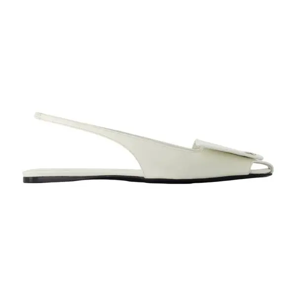 COURREGES Iced Fold Sandals - Heritage White