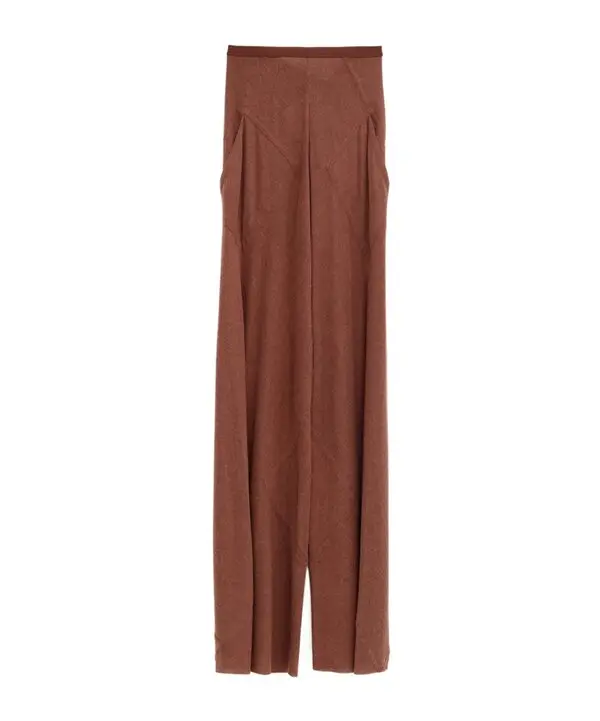 Rick Owens Wide Ribbed Waist Pocket Trousers