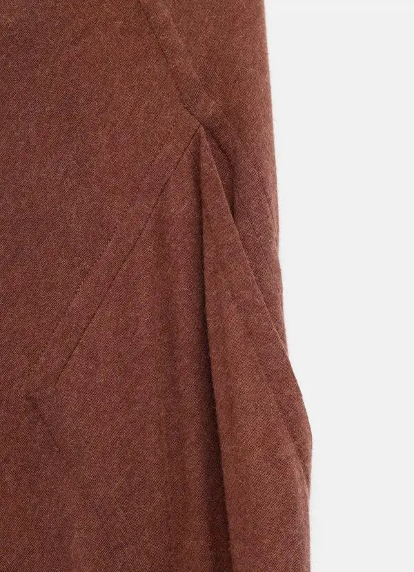 Rick Owens Wide Ribbed Waist Pocket Trousers