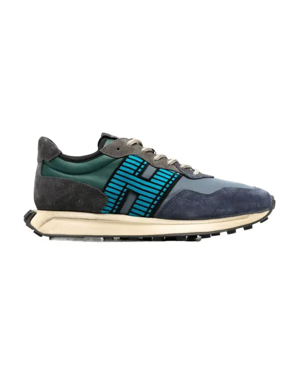 Hogan Lace-up Sneakers - Black