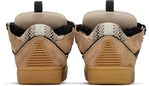 LANVIN Curb Lace-up Sneakers