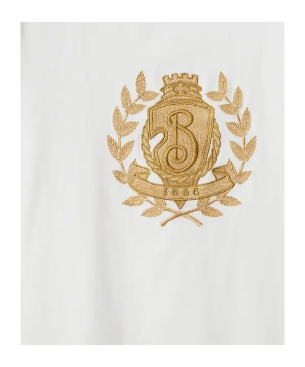 Burberry B Crest Embroidered Crewneck T-shirt