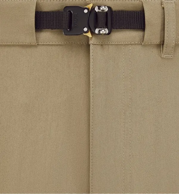 Dior Cargo Pants With Utility Buckle - Beige