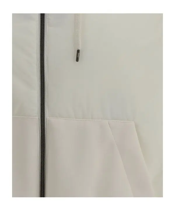Herno Zip-up Drawstring Hooded Jacket