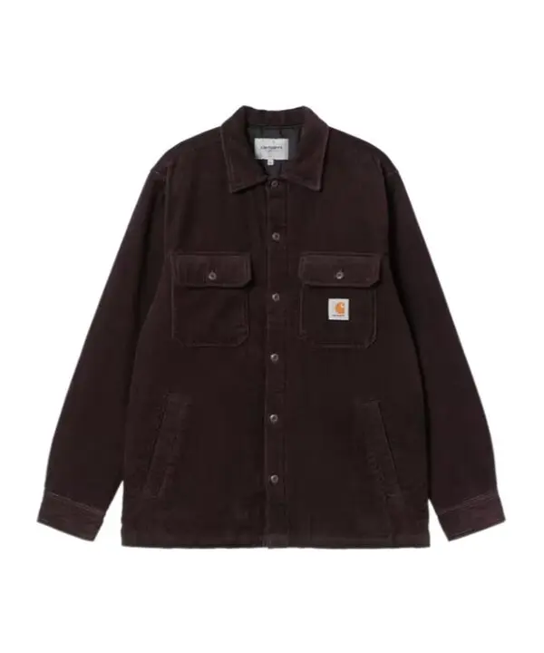 Carhartt Work In Progress Whitsome Corduroy Shirt Jacket - Palisander