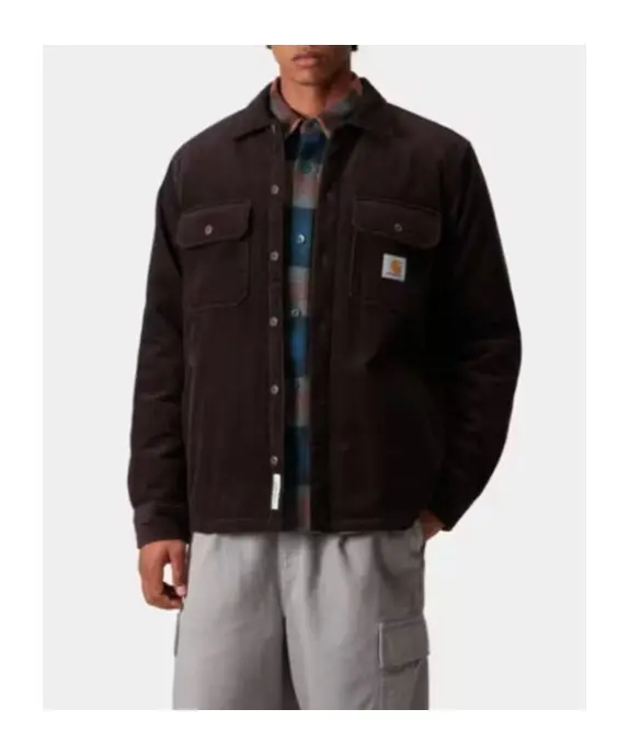 Carhartt Work In Progress Whitsome Corduroy Shirt Jacket - Palisander